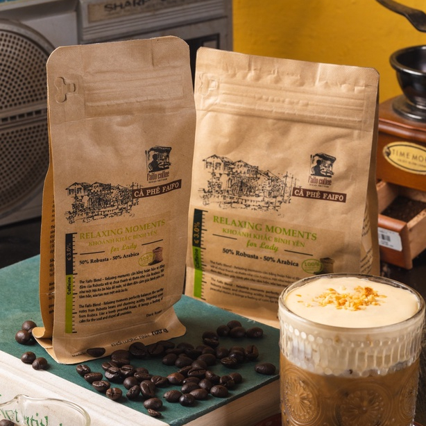 Cà phê 50% Robusta - 50% Arabica - Faifo Coffee | Shopee Việt Nam