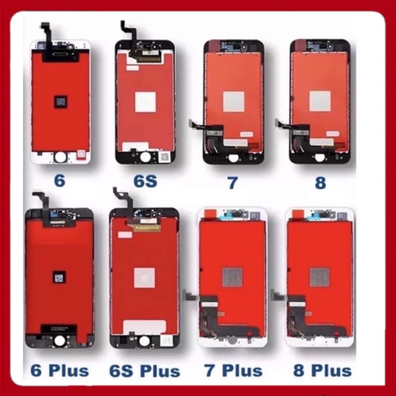 Màn Hình 6/ 6P/ 6S/ 6SP/ 7/ 7P/ 8/ 8P Mới Hiển Thị Sống Động Rõ Nét Tặng Cường lực | Shopee Việt Nam