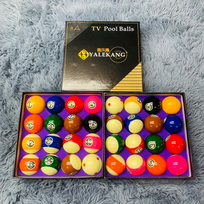 Bộ Bóng Bida Bi-a YALEKANG Bộ 16 bóng 57.2mm cao cấp [Chính hãng ...