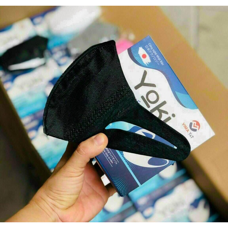 [Màu Đen] Hộp 50 cái Khẩu trang 3D Taki Mask công nghệ Nhật Bản,Hàng ...