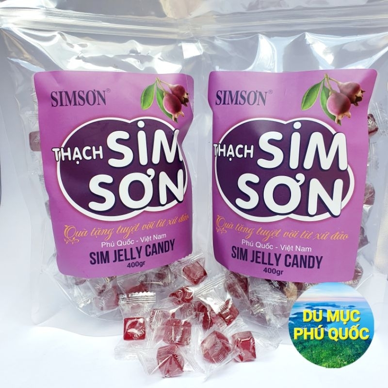 KẸO THẠCH SIM PHÚ QUỐC - Túi 400gr | Shopee Việt Nam