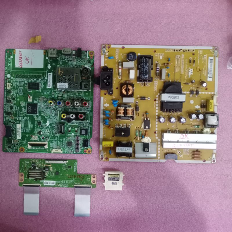 bo mạch tivi LG 42LF560T,bo xử lý, khiển, nguồn, main chính, chủ,Tcon, mắt nhận | Shopee Việt Nam