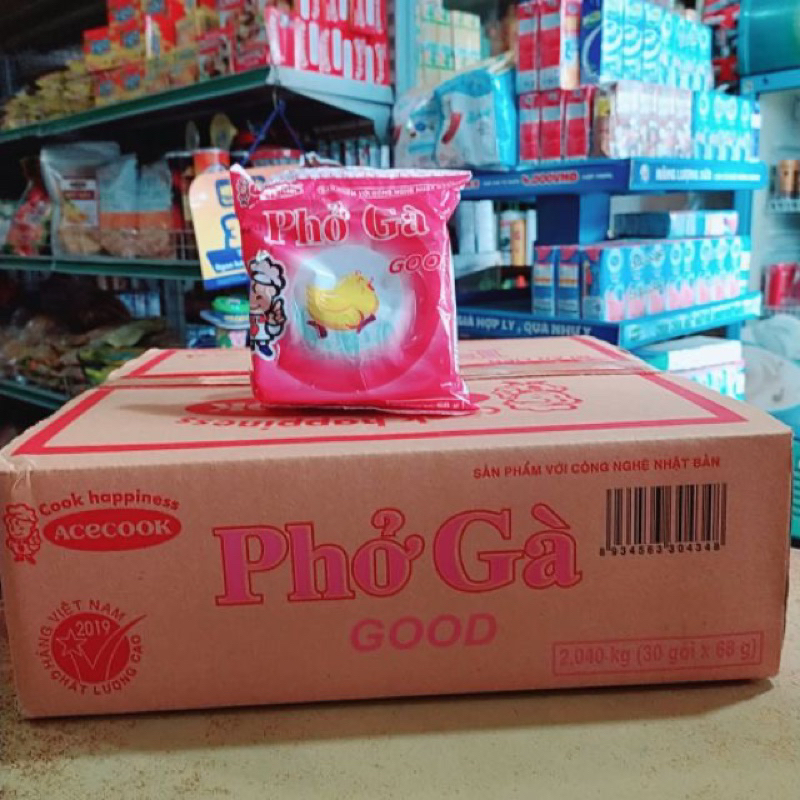 Thùng phở gà good Acecook 30g x 75g | Shopee Việt Nam