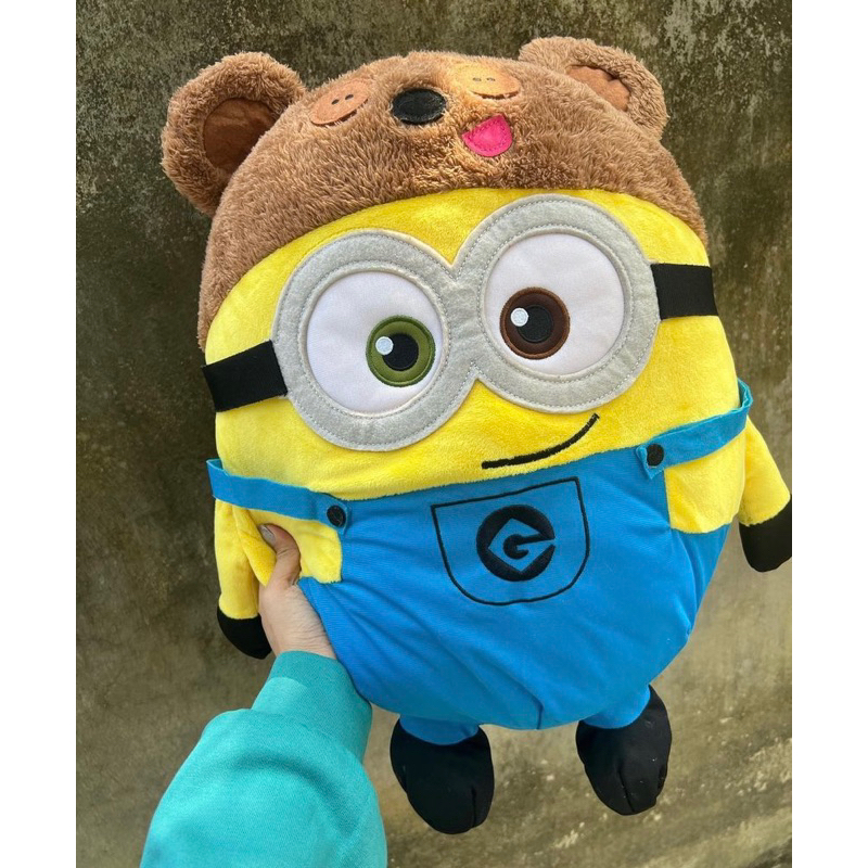 SẴN 3 Mẫu Gấu Bông Minion Bob & Dave Chính Hãng size to 55cm 2hand ...