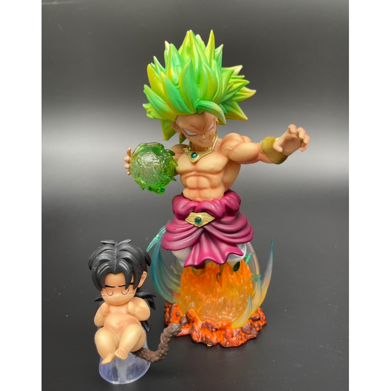 Mô hình broly ssj3 + broly baby siêu kute - Mô hình dragon ball ...