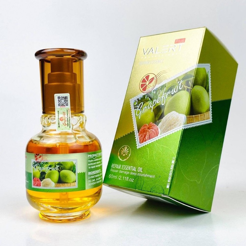 Tinh Dầu Bưởi Ngăn Ngừa Rụng Tóc Kích Thích Mọc Tóc VALERT GRAPEFRUIT ...