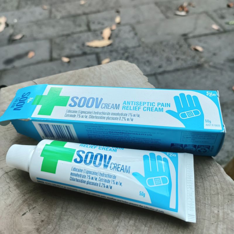 KEM BÔI GIẢM ĐAU, SÁT TRÙNG SOOV CREAM. | Shopee Việt Nam
