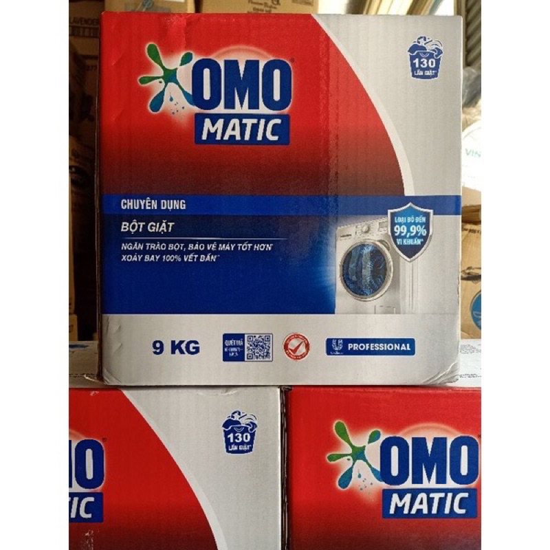 Bột giặt Omo matic 9kg(2 bịch x 4,5kg) | Shopee Việt Nam