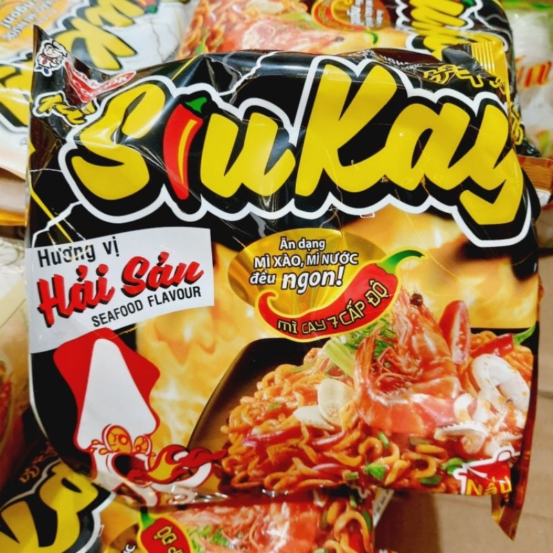 Mì hải sản SiuKay gói 128g | Shopee Việt Nam
