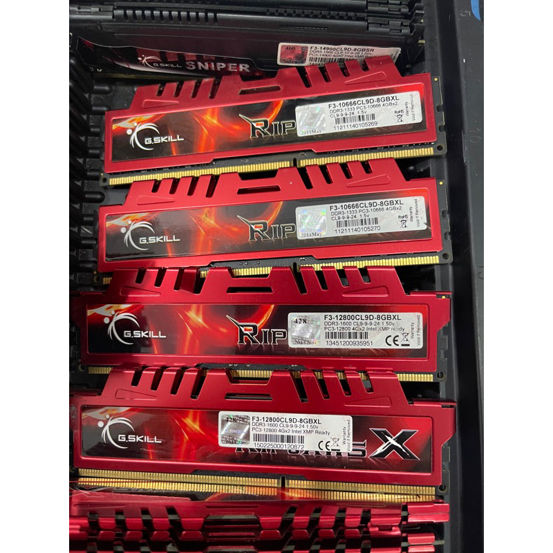 RAM PC MÁY BÀN 4G 1333 1600 Gskill tản nhiệt, hàng tháo máy bảo hành 1 ...