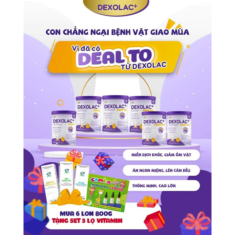 Sữa Dexolac newborn 800g | Shopee Việt Nam