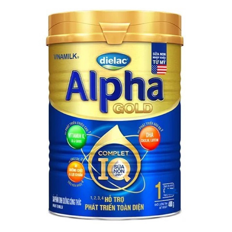 Sữa bột Dielac Alpha Gold 1 800g | Shopee Việt Nam