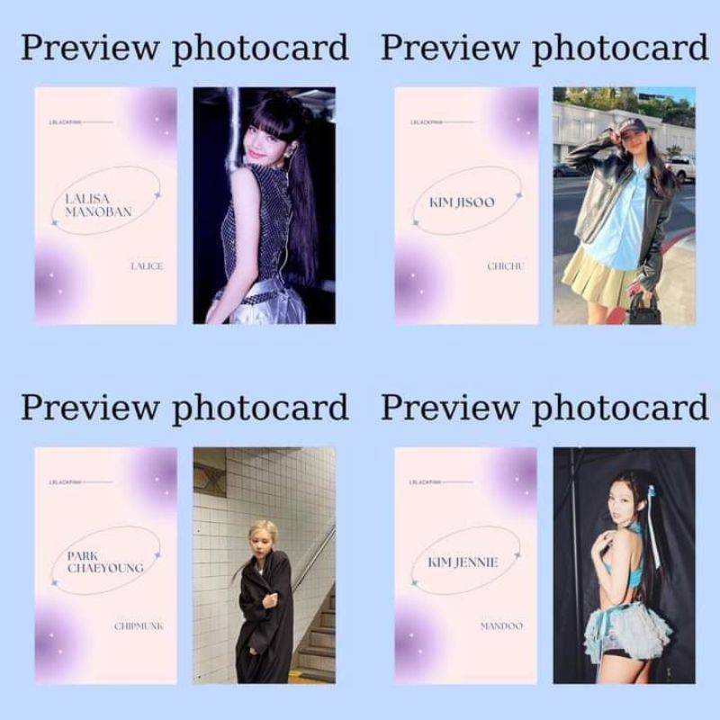 CARD DES BLACKPINK. | Shopee Việt Nam