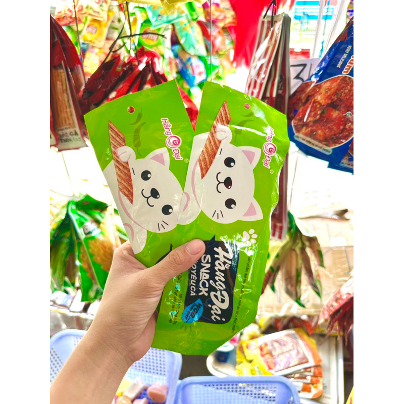 Bim bim, que cay, snack Hằng Đại Mèo yêu cá | Shopee Việt Nam