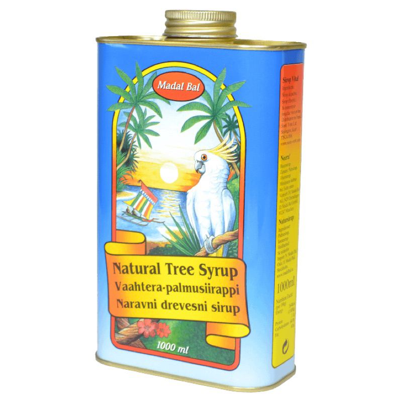 HSD2025 Siro Detox Neera Madal Bal Natural tree Syrup 1 Lit | Shopee ...
