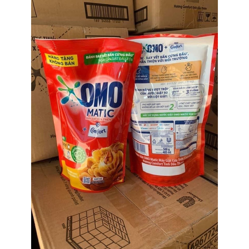 Nước Giặt OMO Matic Comfort máy giặt cửa trên 400ml . | Shopee Việt Nam