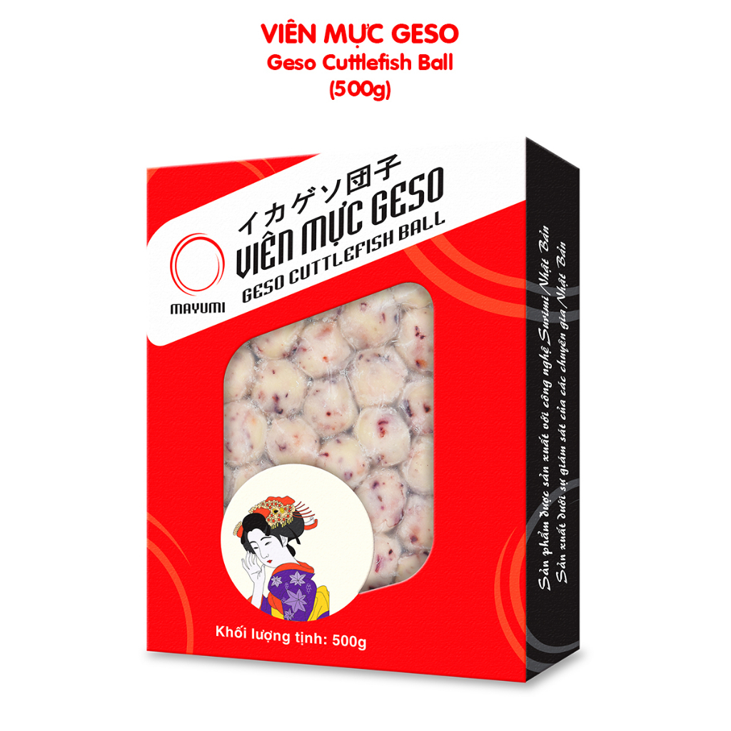 [HỎA TỐC HÀ NỘI] Viên Mực Geso 500g Mayumi - Hàng Đông Lạnh, Chế Biến ...