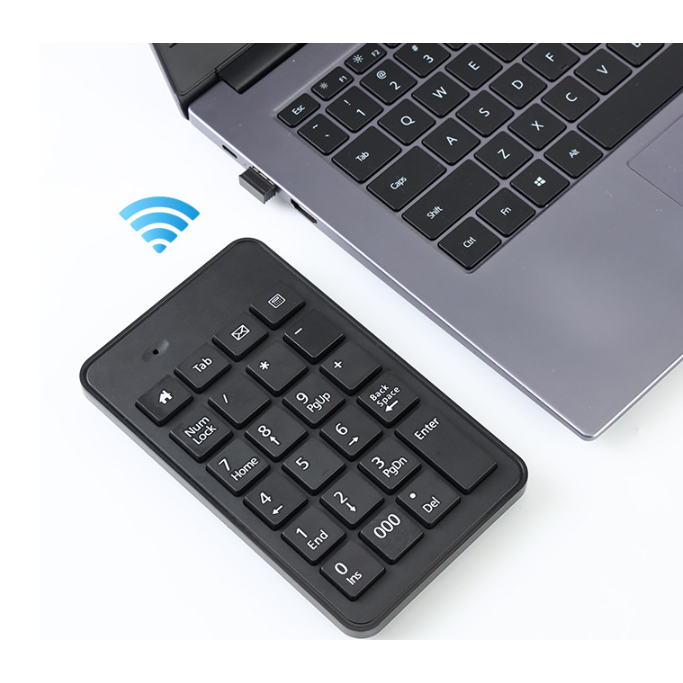 Bàn phím số phụ mini không dây wireless 23 phím | Shopee Việt Nam