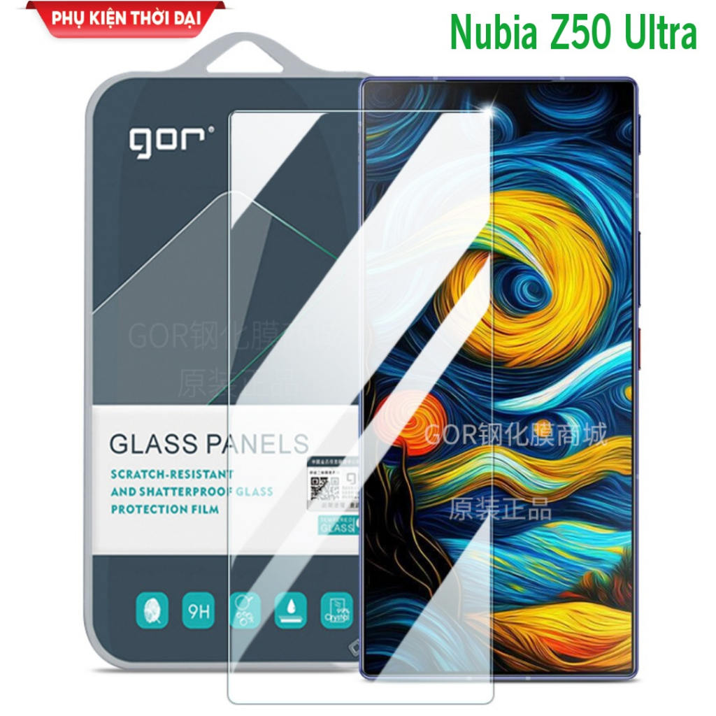 Cường lực Gor Nubia Z50 Ultra / Z60 Ultra / Z60S Pro trong suốt bóng mượt chất kính đẹp tặng keo ...
