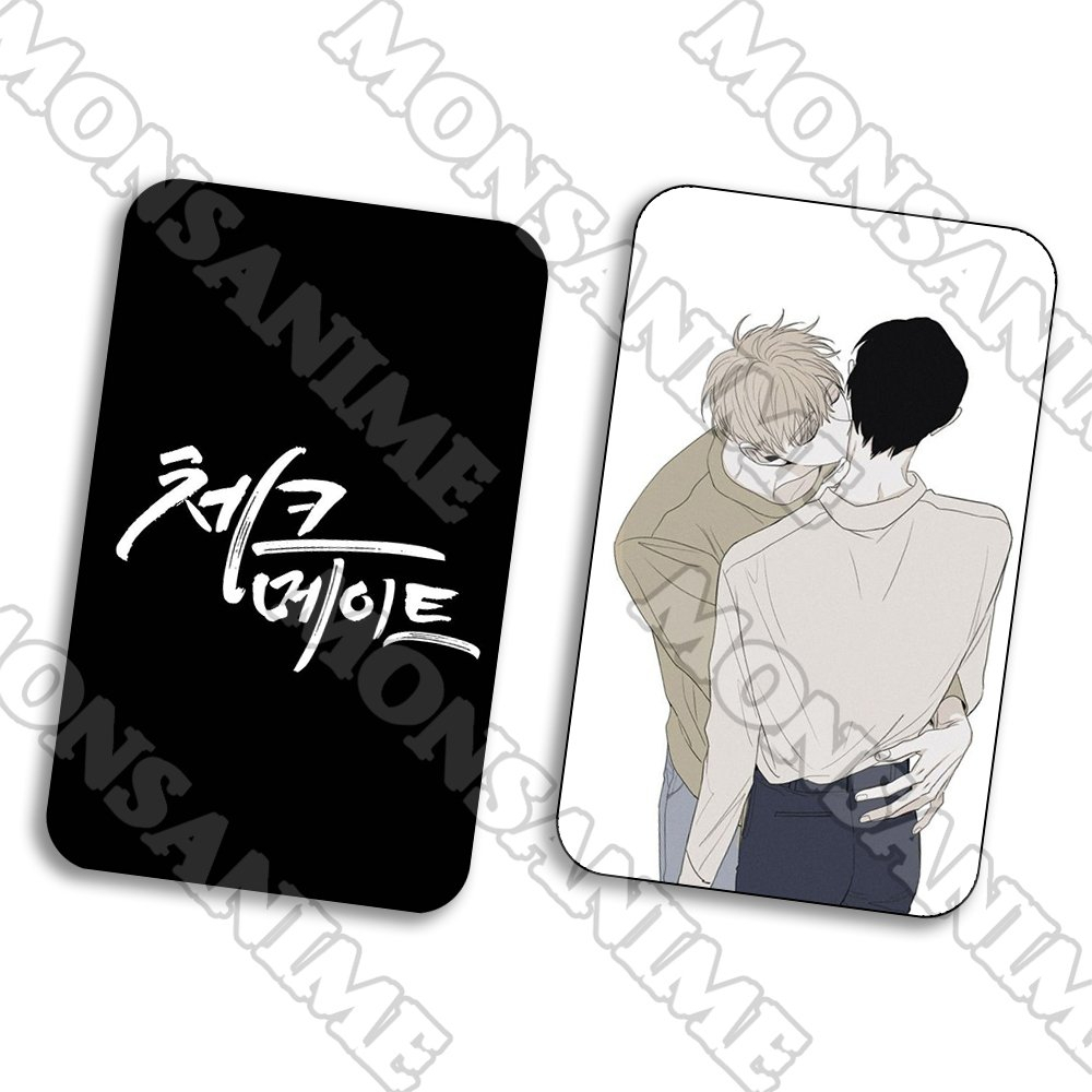 Ảnh card bo góc in hình CHECKMATE - CHIẾU TƯỚNG manhwa BL thẻ bo viền 5 ...