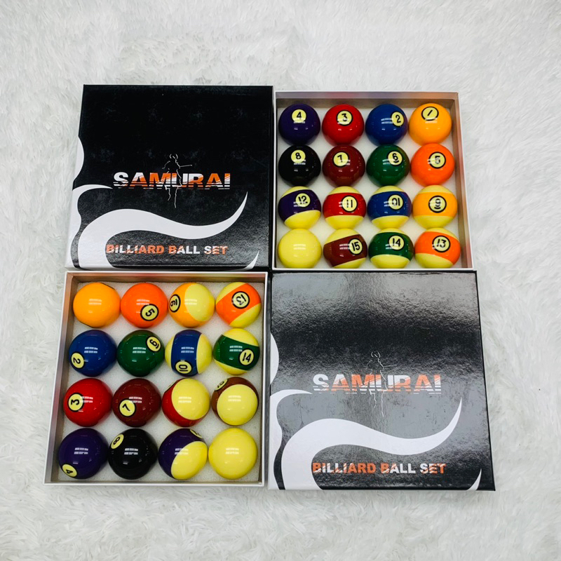 Bóng Bida Bi-a SAMURAI Bộ 16 bóng 57,2mm[Chính hãng] | Shopee Việt Nam