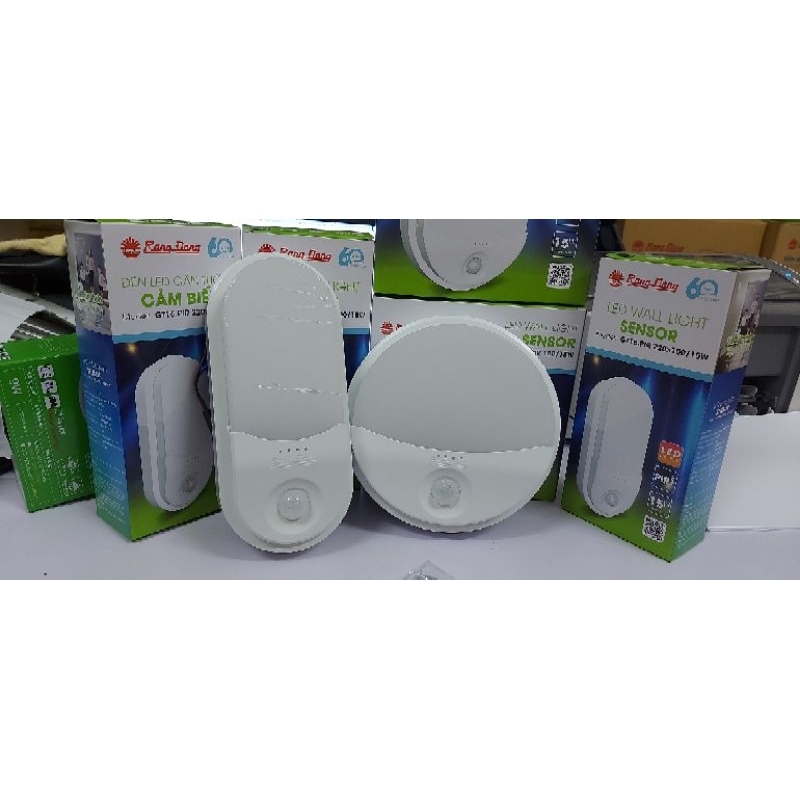 Đèn led cảm biến gắn tường GT16.PIR 180/15w , 220x100/15w Rạng Đông | Shopee Việt Nam