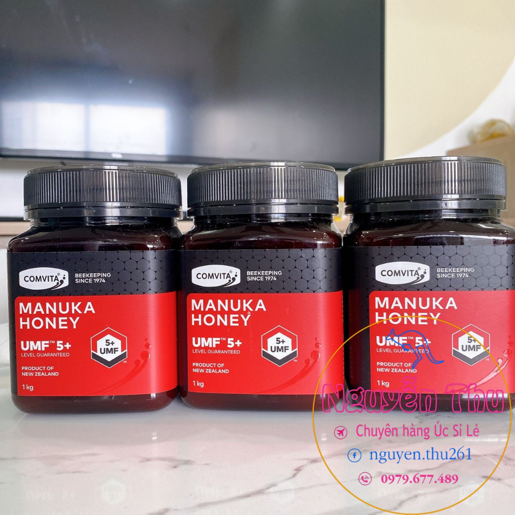 Mật ong manuka comvita 5+, 10+, 15+ 500g, 1000g - 1kg úc, comvita UMF 5+, umf 10+ manuka honey ...