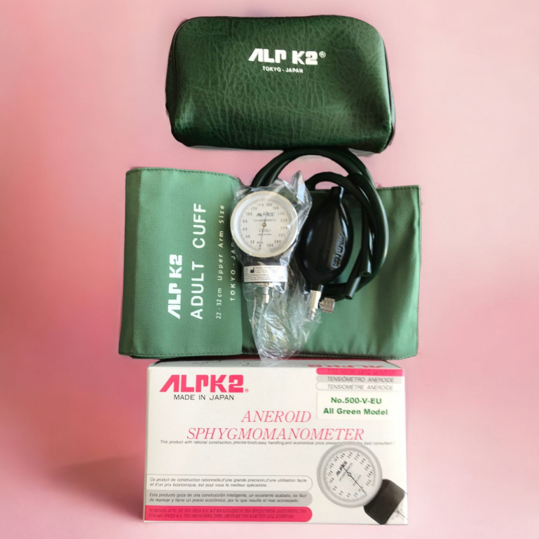 Máy đo huyết áp cơ chuẩn Châu Âu ALPK2 500_VEU - Công Nghệ Nhật Bản - máy đo nhịp tim đồng hồ ...
