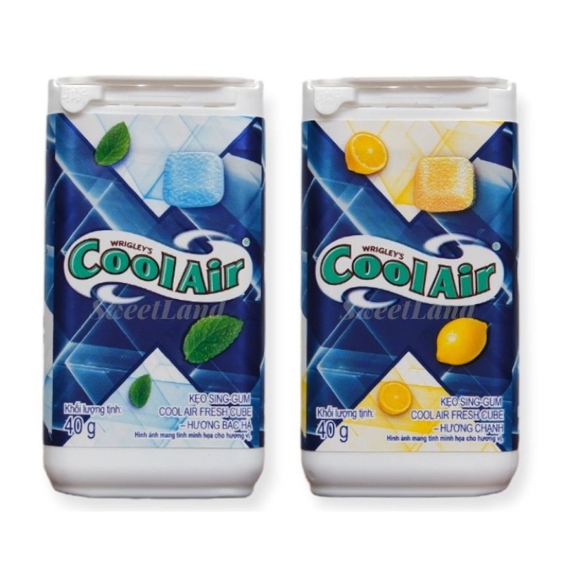 KẸO CAO SU SINGUM COOLAIR FRESH CUBE HỘP 40G/ KẸO GUM COOL AIR | Shopee ...
