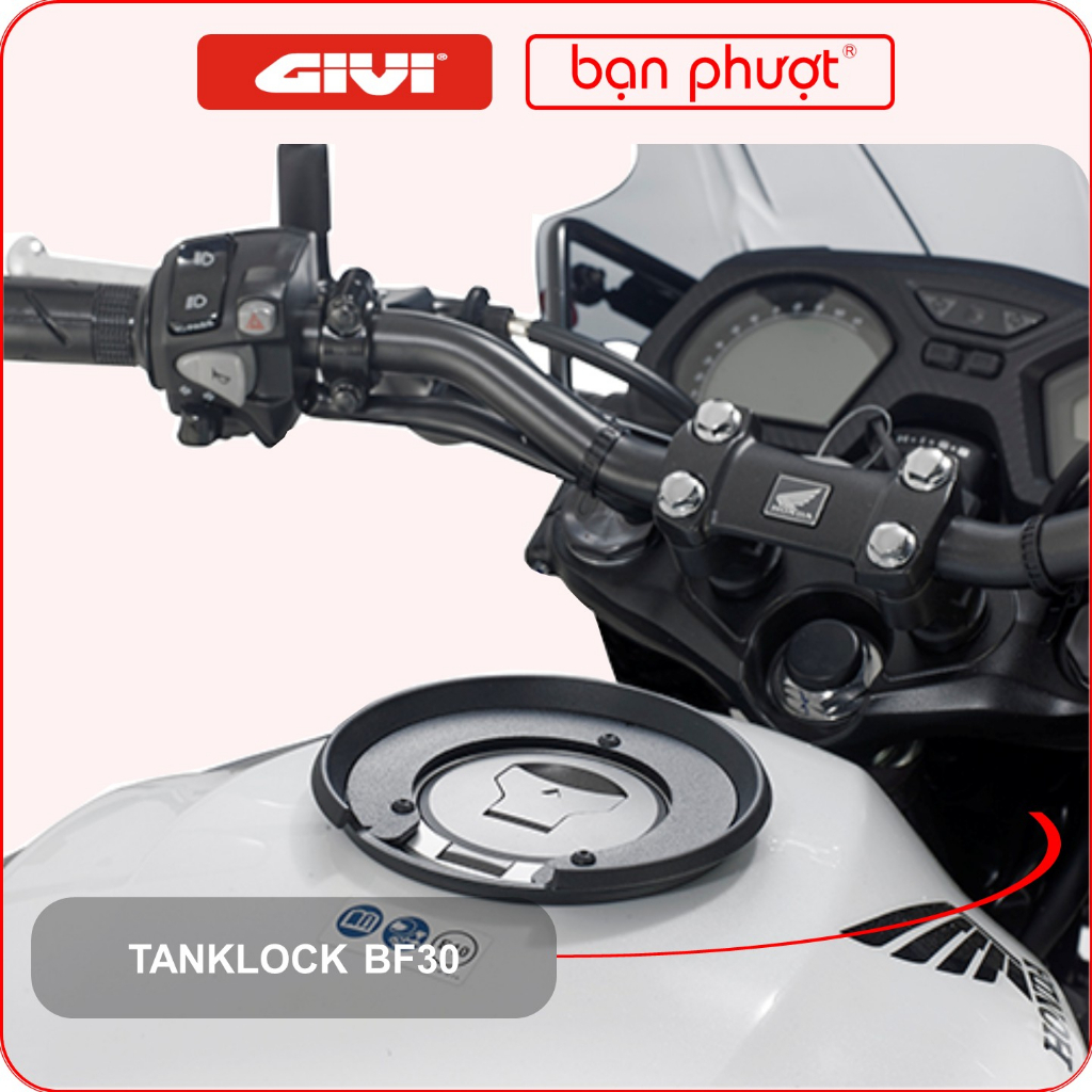Bộ Ngàm Gắn Túi Gài Bình Xăng BF30 - Đế Gắn Túi Bình Xăng TANKLOCK BF30 ...