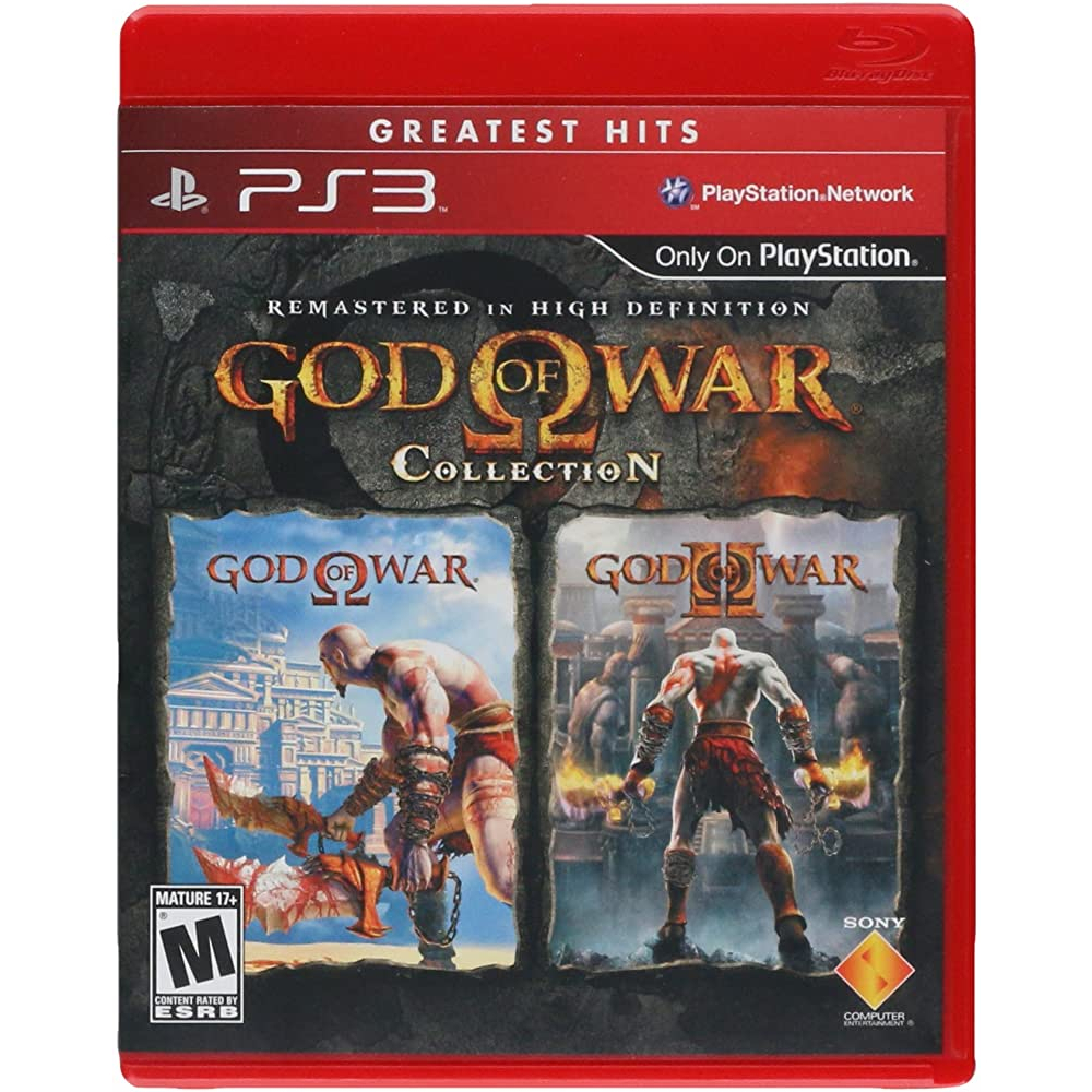 God of War Collection (2DVD) - Đĩa game PS3 [NEED PS3 H.ACK] | Shopee ...