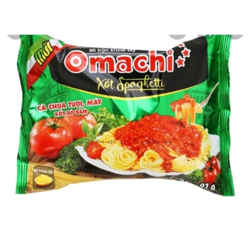 Mì spaghetti trộn Omachi 90g | Shopee Việt Nam