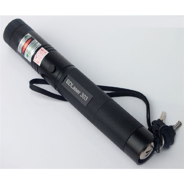 Đèn pin laser 303 Cao Cấp gồm pin, sạc và khóa - Bút trình chiếu laser ...