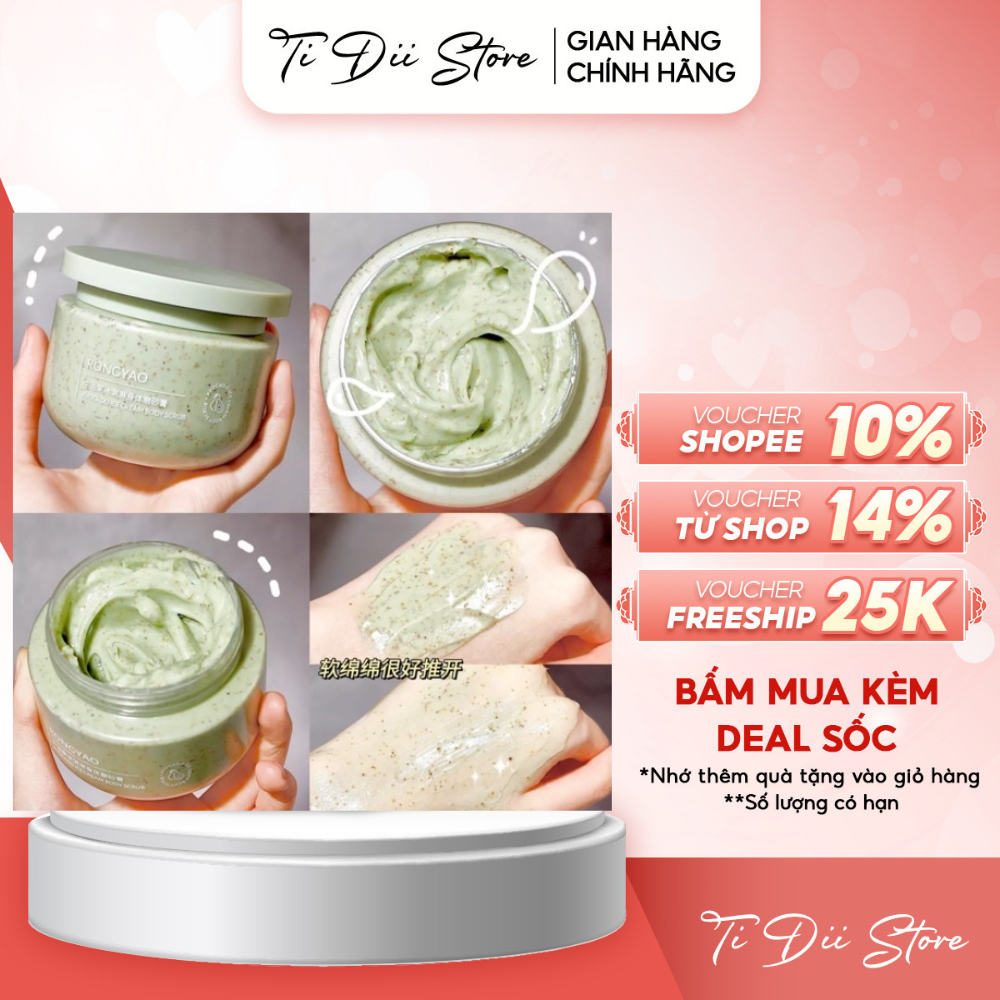 Tẩy Da Chết Toàn Thân Heyxi Bơ Avocado Ice Cream Body Scrub ...