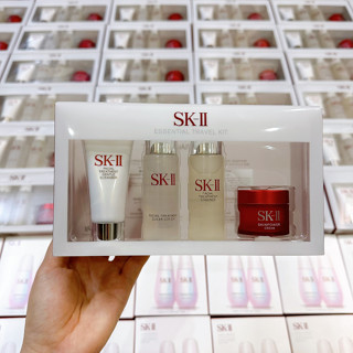 [CHÍNH HÃNG] Set Dưỡng Da 4 Món SK-II ESSENTIAL TRAVEL KIT SKII | Shopee Việt Nam