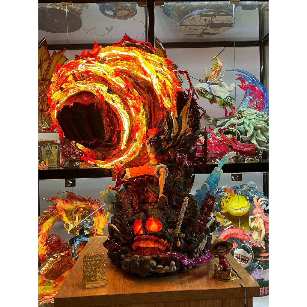 Mô hình luffy gear 3 red rock - mô hình one piece | Shopee Việt Nam