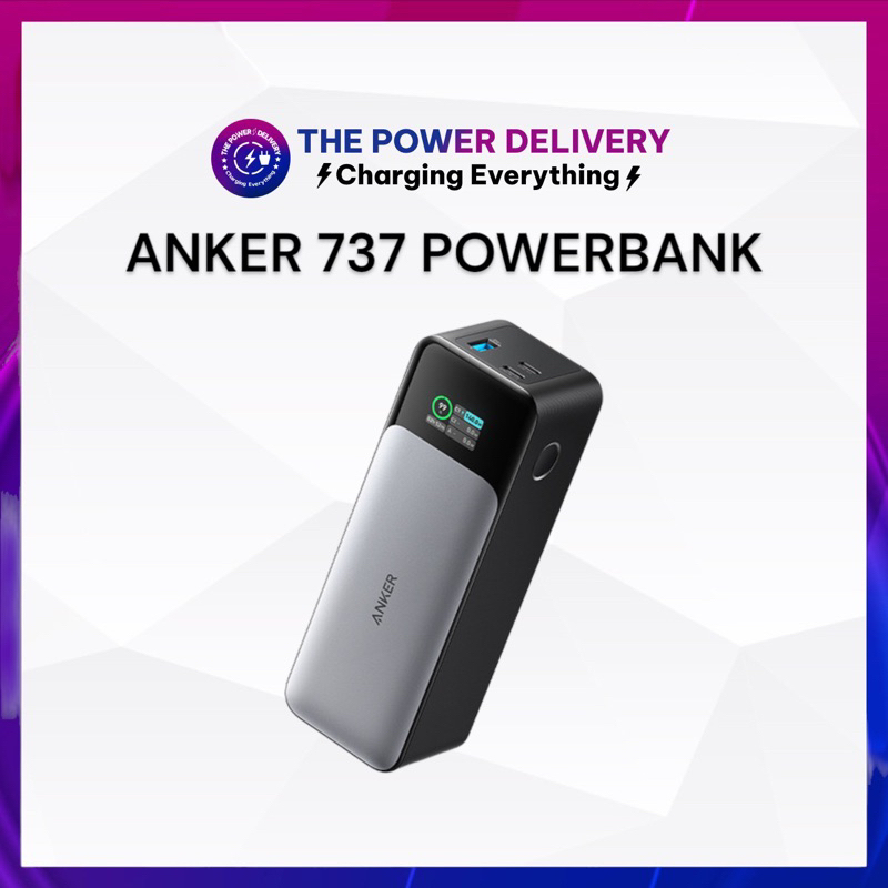Pin sạc dự phòng Anker 737 PowerCore A1289 24000mah Công nghệ mới GaNPrime | Shopee Việt Nam
