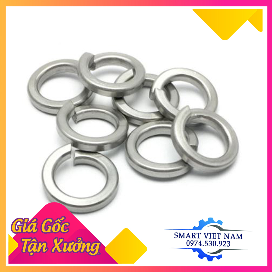 Long đen vênh,vòng đệm inox vênh M3,M4,M5,M6,M8,M10,M12,SUS304,Combo ...