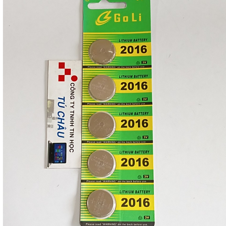 Pin CR2016, 2016 - 3V: GoLi Lithium Battery | Shopee Việt Nam