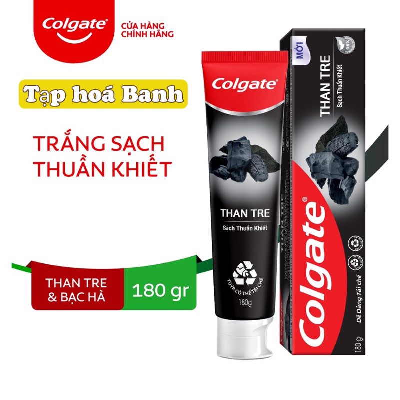 Kem Đánh Răng Colgate Than Tre ( Hộp 180g ) | Shopee Việt Nam