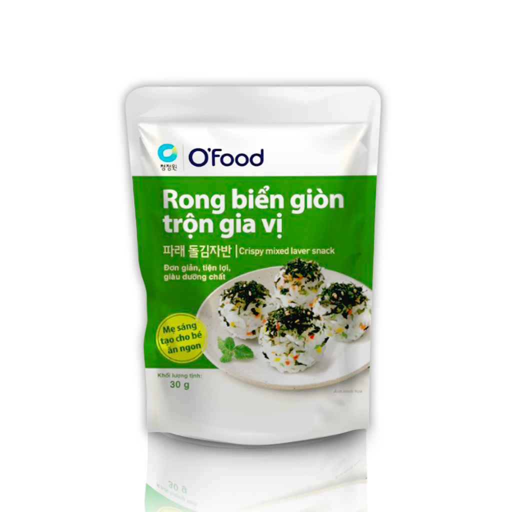 Rong biển Giòn Trộn Gia Vị OFOOD - Bịch 40g | Shopee Việt Nam