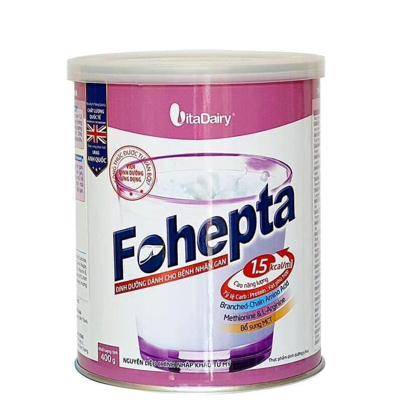 Sữa Fohepta cho người bệnh gan lon 400g | Shopee Việt Nam