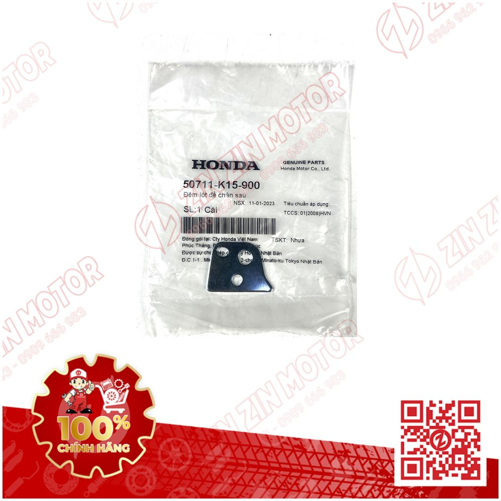 Phe Gài, Đệm Lót Để Gác Chân Sau Winner V1, Winner X V2 V3 V4, RS150 V1 ...