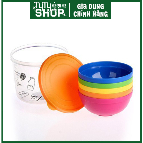 Bộ 5 Chén Màu Rainbow 5P Lock&Lock - HPP511S5 | Shopee Việt Nam