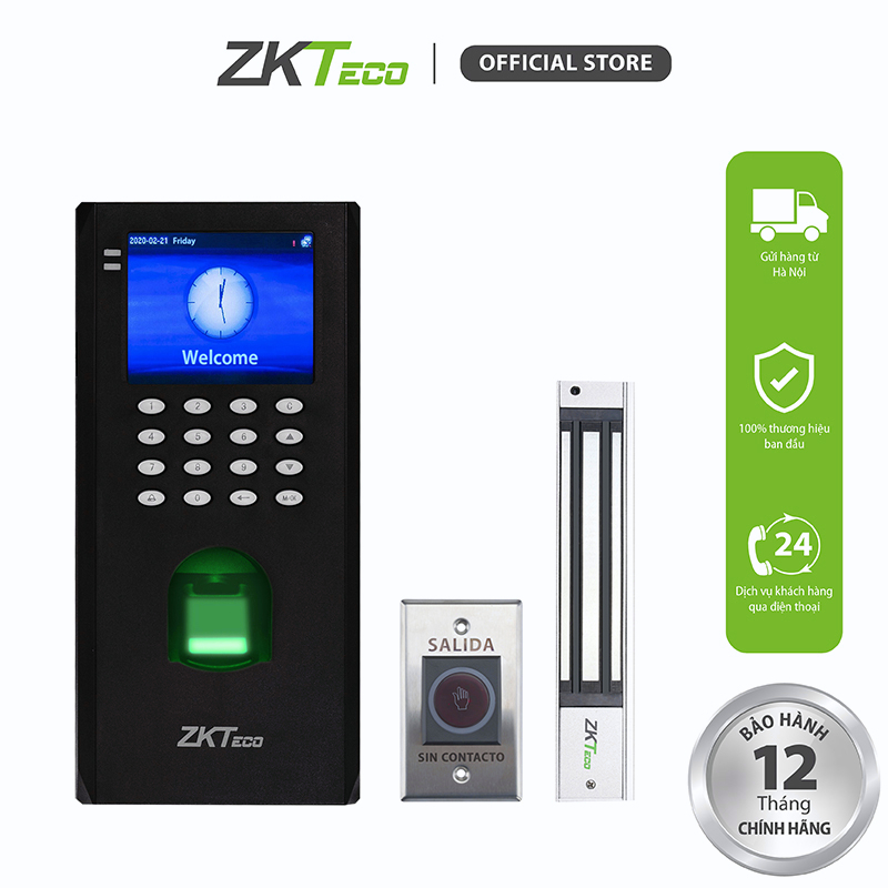 ZKTeco Máy Chấm Công Quét Vân Tay Chính Hãng LF20 Trình điều khiển dấu ...