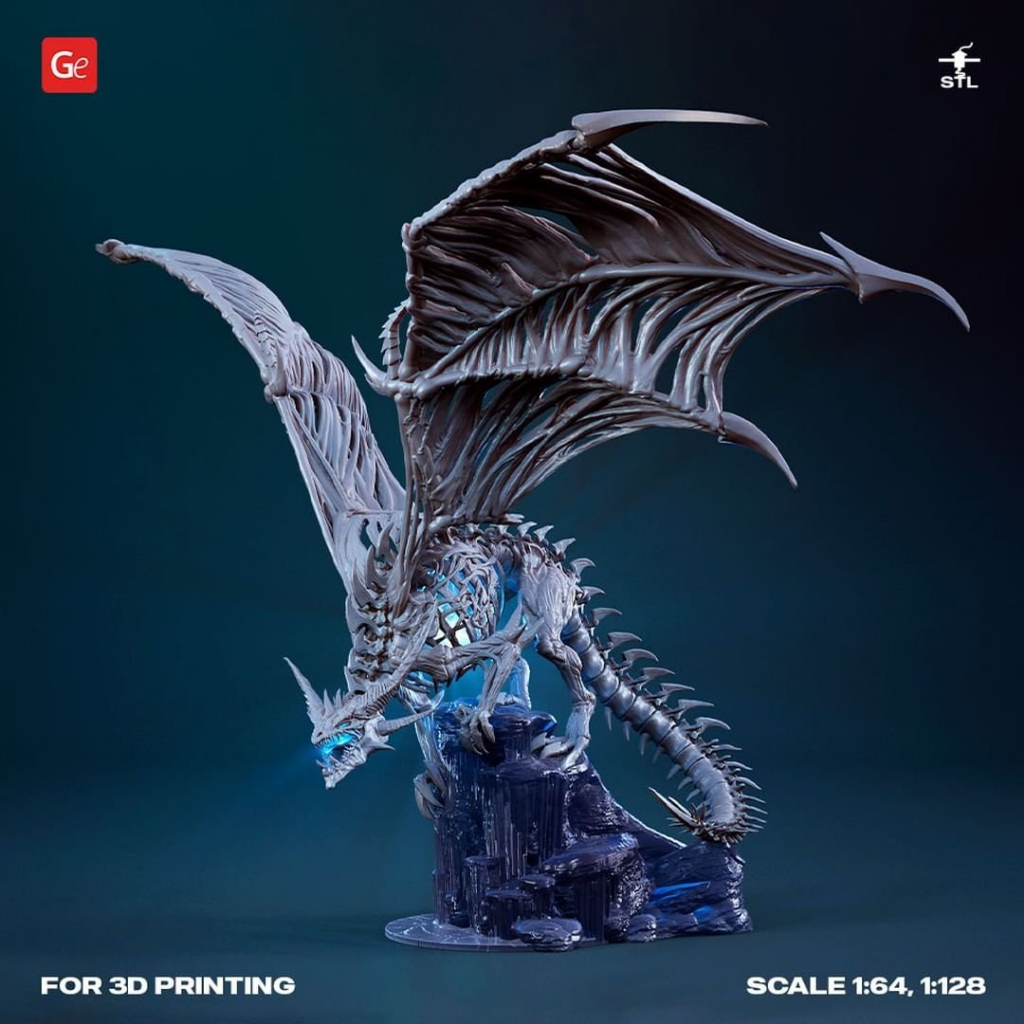 [Dịch Vụ In 3d] Mô Hình Frost Wyrm World Of Warcraft Bằng Chất Liệu ...