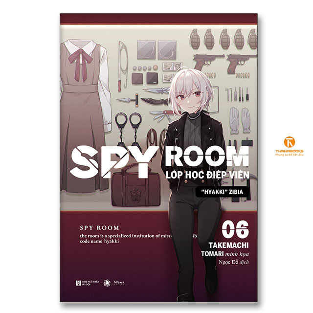 Sách - Spy Room - Lớp học điệp viên - Tập 6: Hyakki Zibia | Shopee Việt Nam