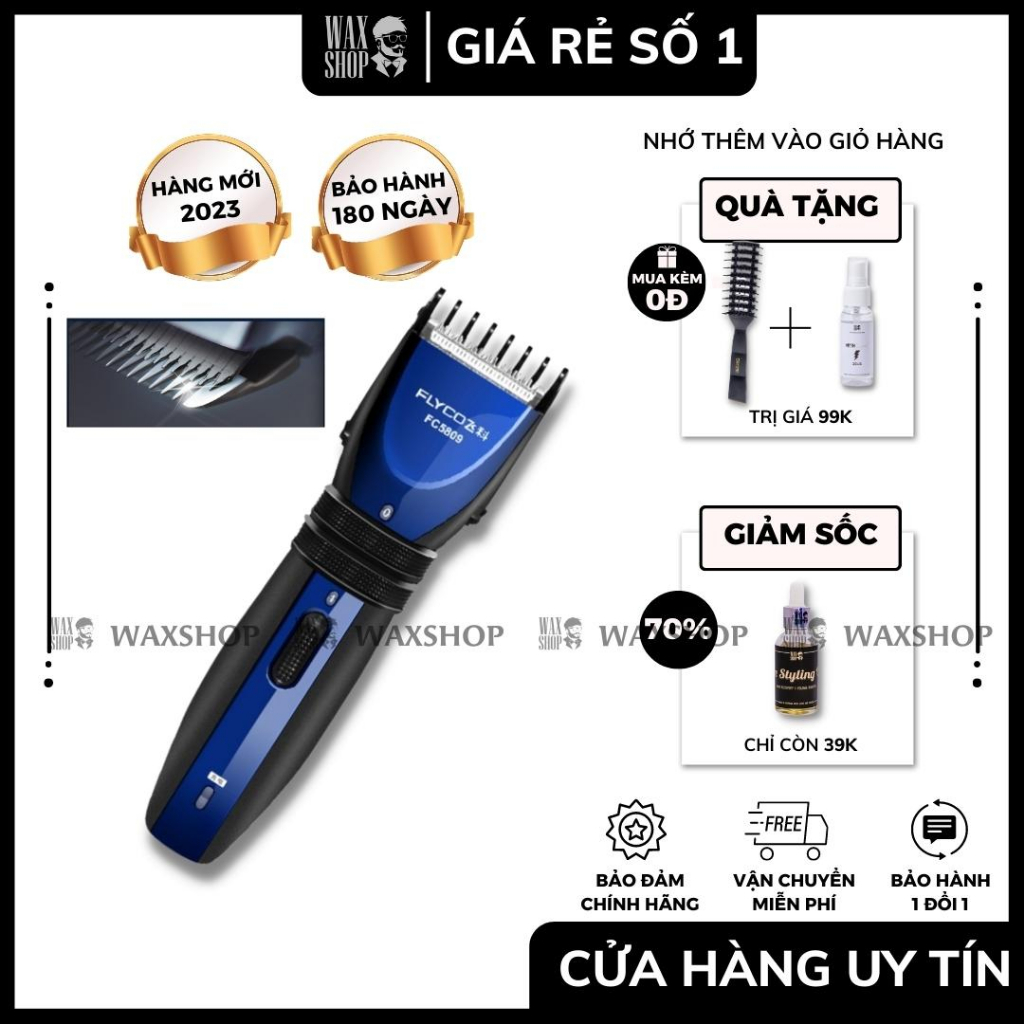 Tông Đơ Cắt Tóc Nam Cao Cấp Flyco FC5809 - Poree PC1905 - Hàng Chính Hãng - Bảo Hành 180 Ngày ...