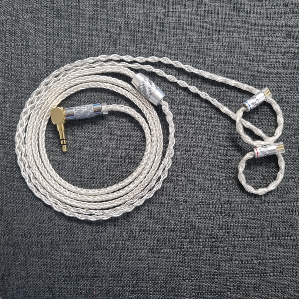 Dây 8 lõi mạ bạc 7N chân cắm QDC ( KZ ), MMCX, 2 Pin 0.78mm, SEN.....Không MIC | Shopee Việt Nam