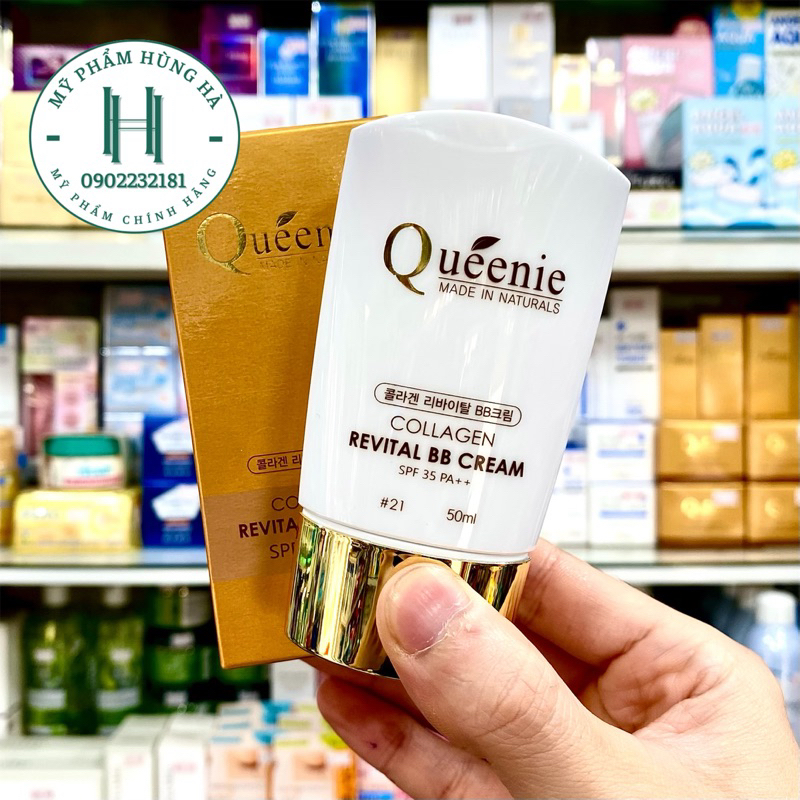 BB Cream Queenie, kem lót, kem nền, trang điểm, chống nắng, số 21 ...